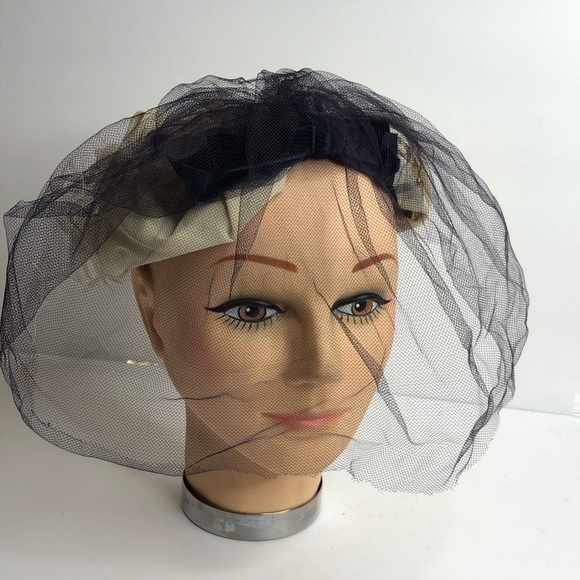 Accessories | Vintage Retro Womens Hat Head Piece Cap Net | Poshmark